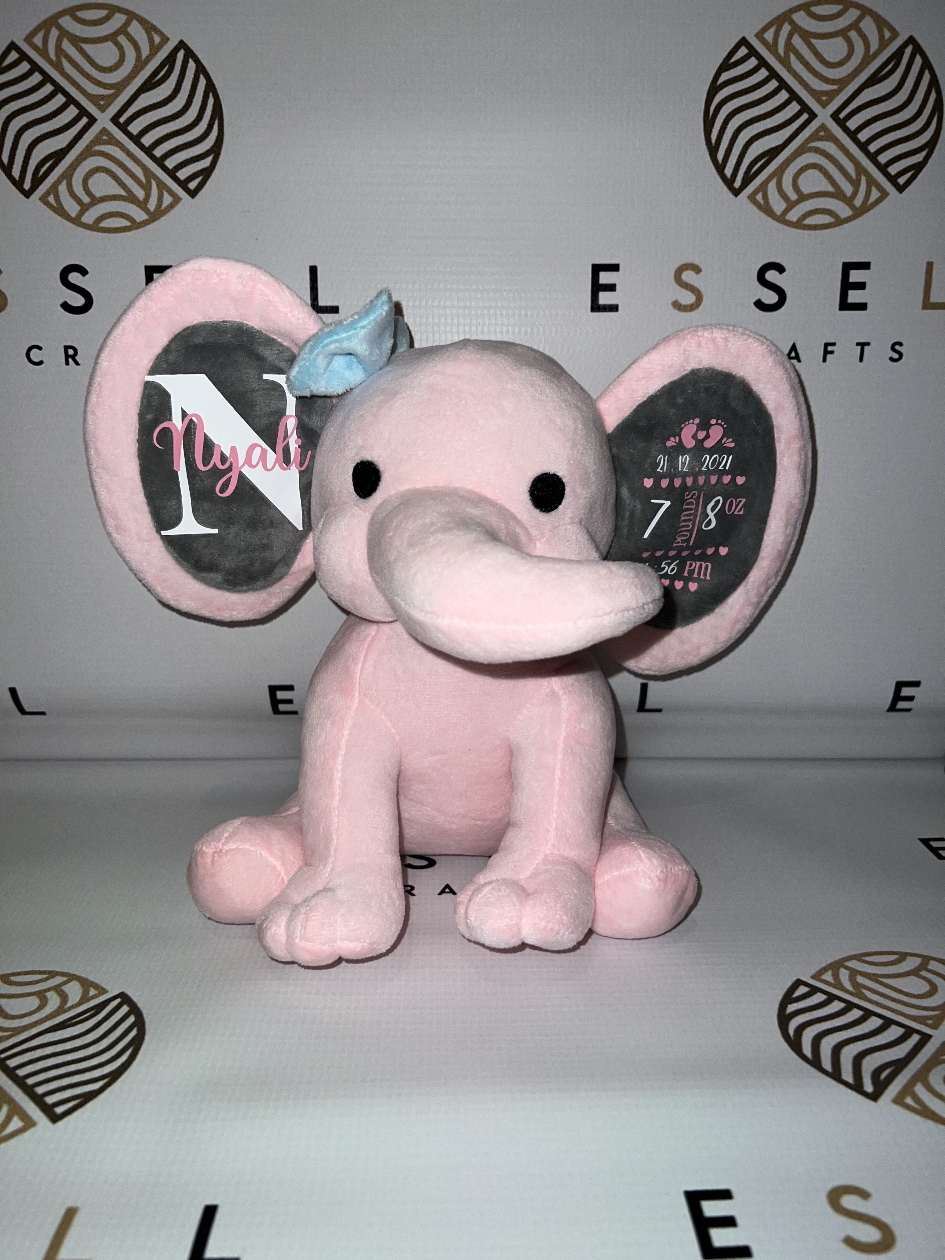 Personalised Elephant Teddy
